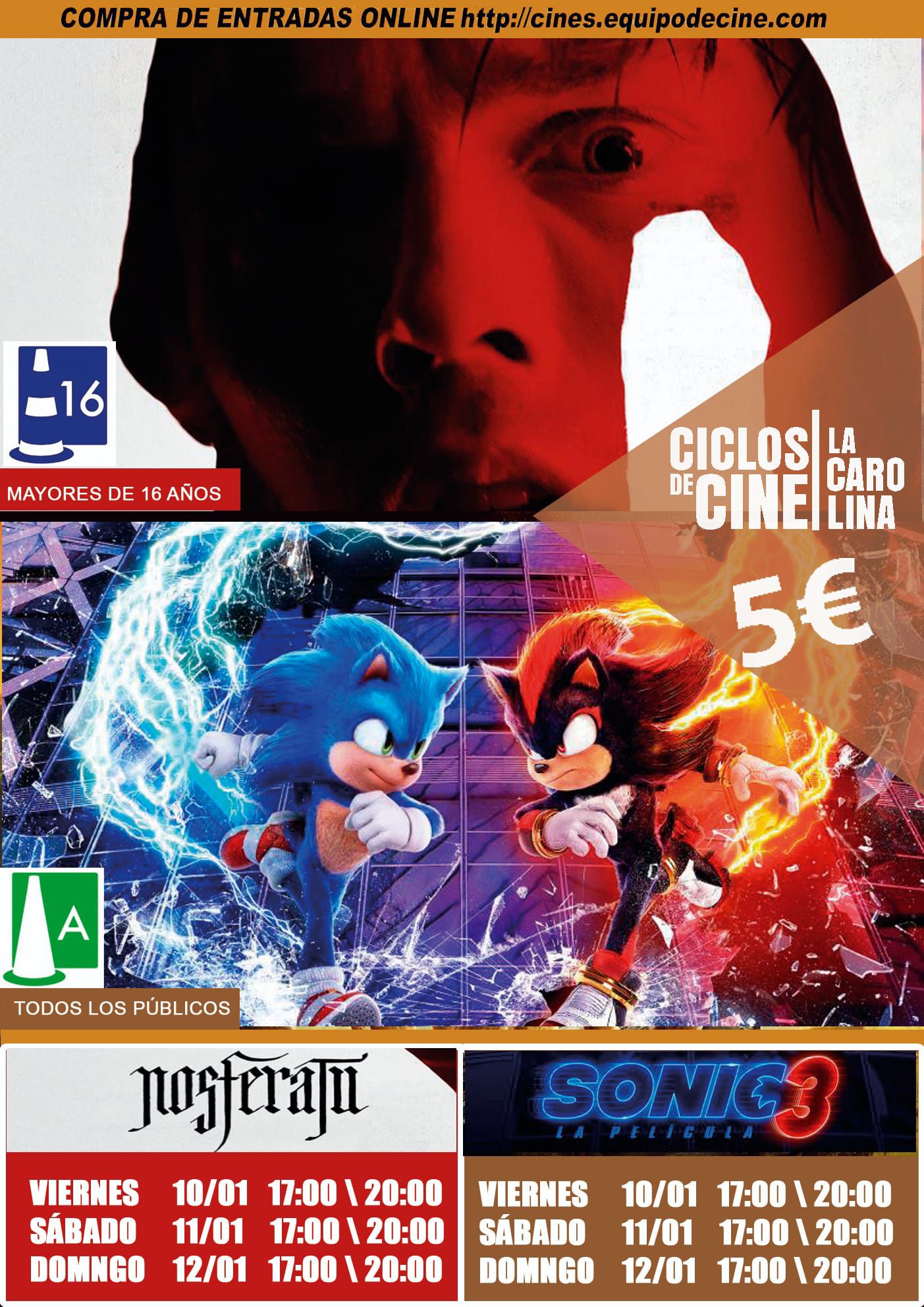 🍿🎬 Cartelera de cine 🍿🎬 – Excmo. Ayuntamiento de La Carolina