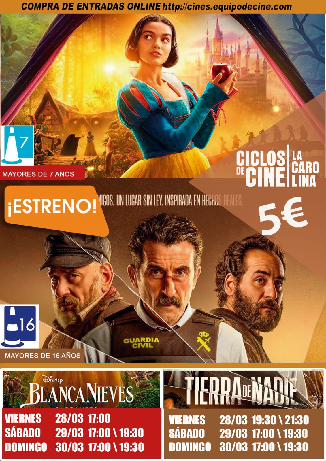 🍿🎬 Cartelera de cine para este fin de semana en La Carolina – Excmo ...